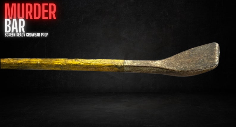 Murderbar - Hyper-realistic Crowbar Prop Weapon - Etsy
