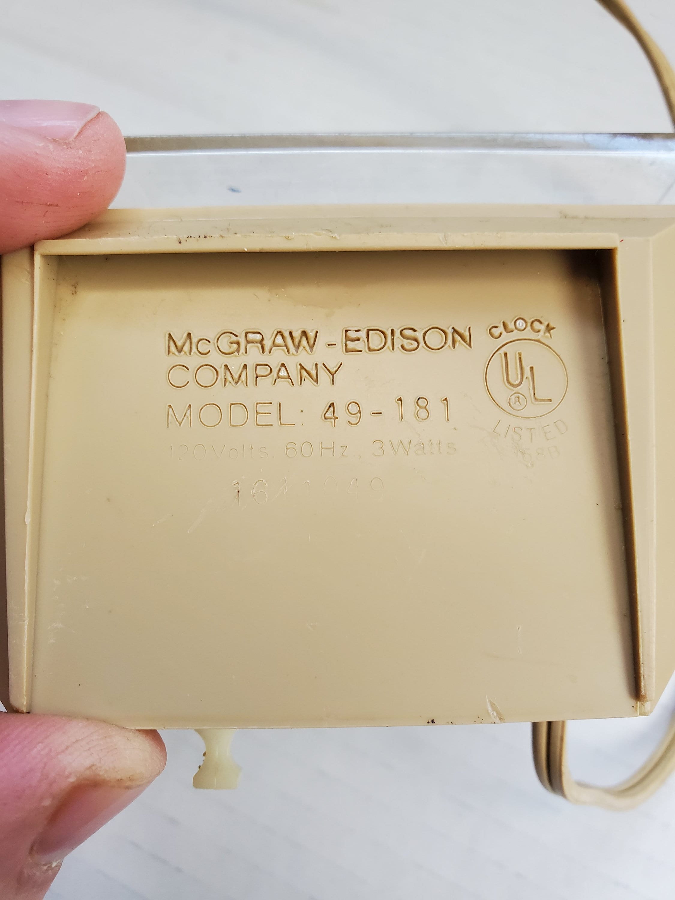 Vintage Mcgraw Edison Alarm Clock - Etsy