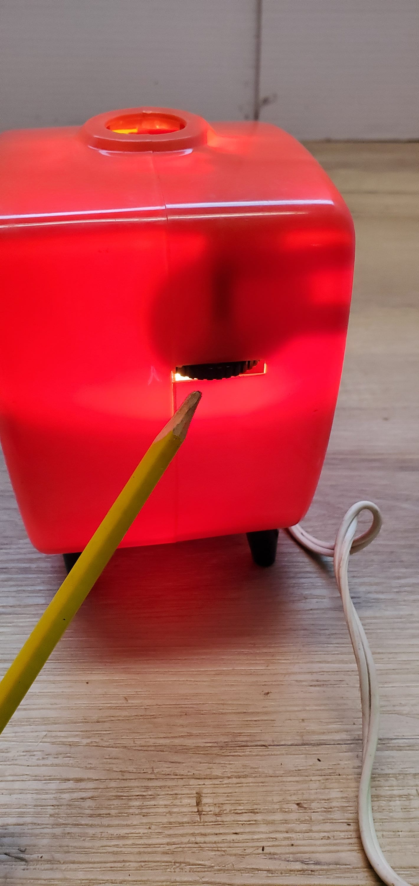 Mighty Morphin Power Rangers 1994 Soft Glow TV Projector Bedside Lamp ...