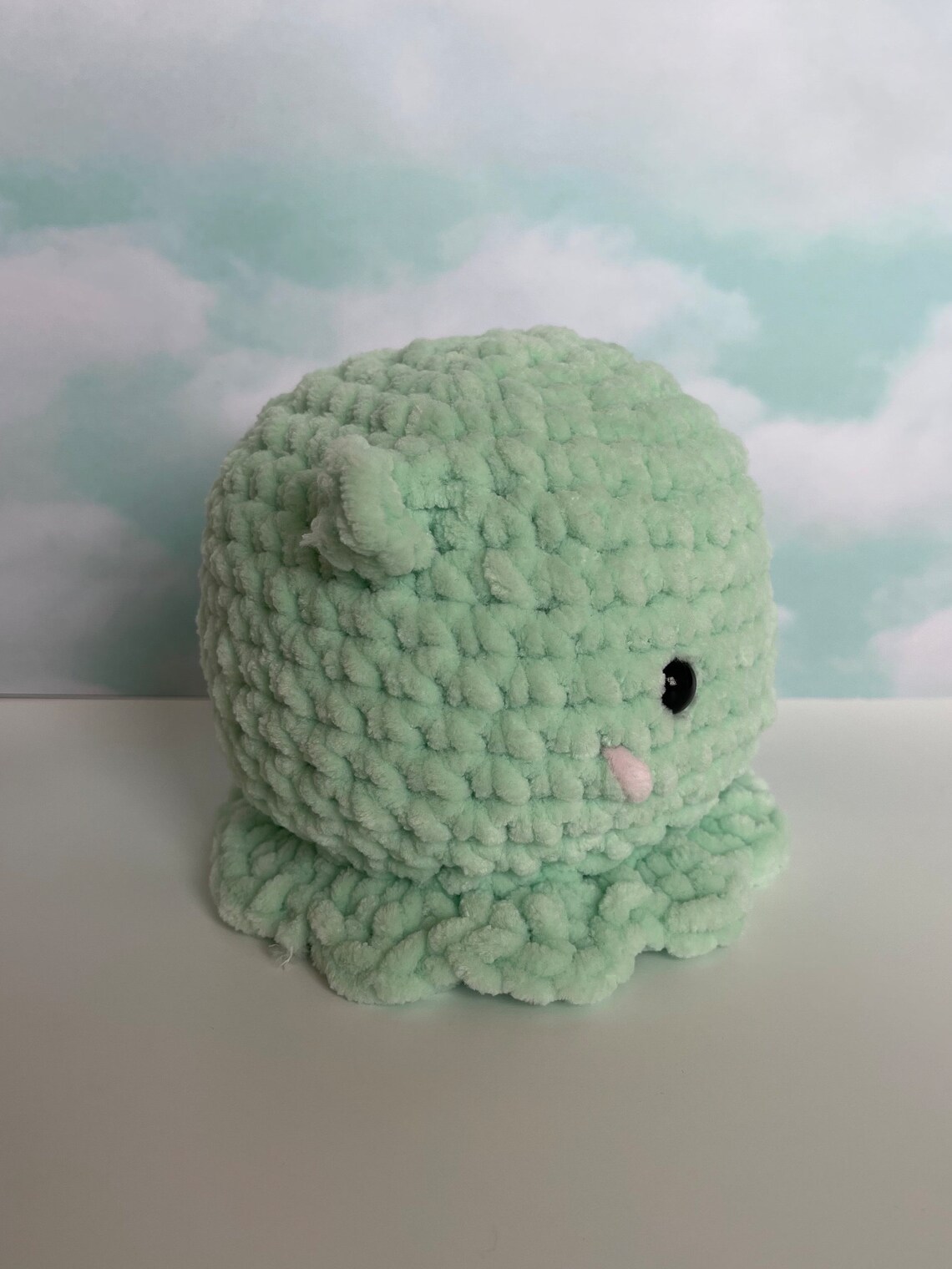 Dumbo Octopus Crochet Plushie medium - Etsy