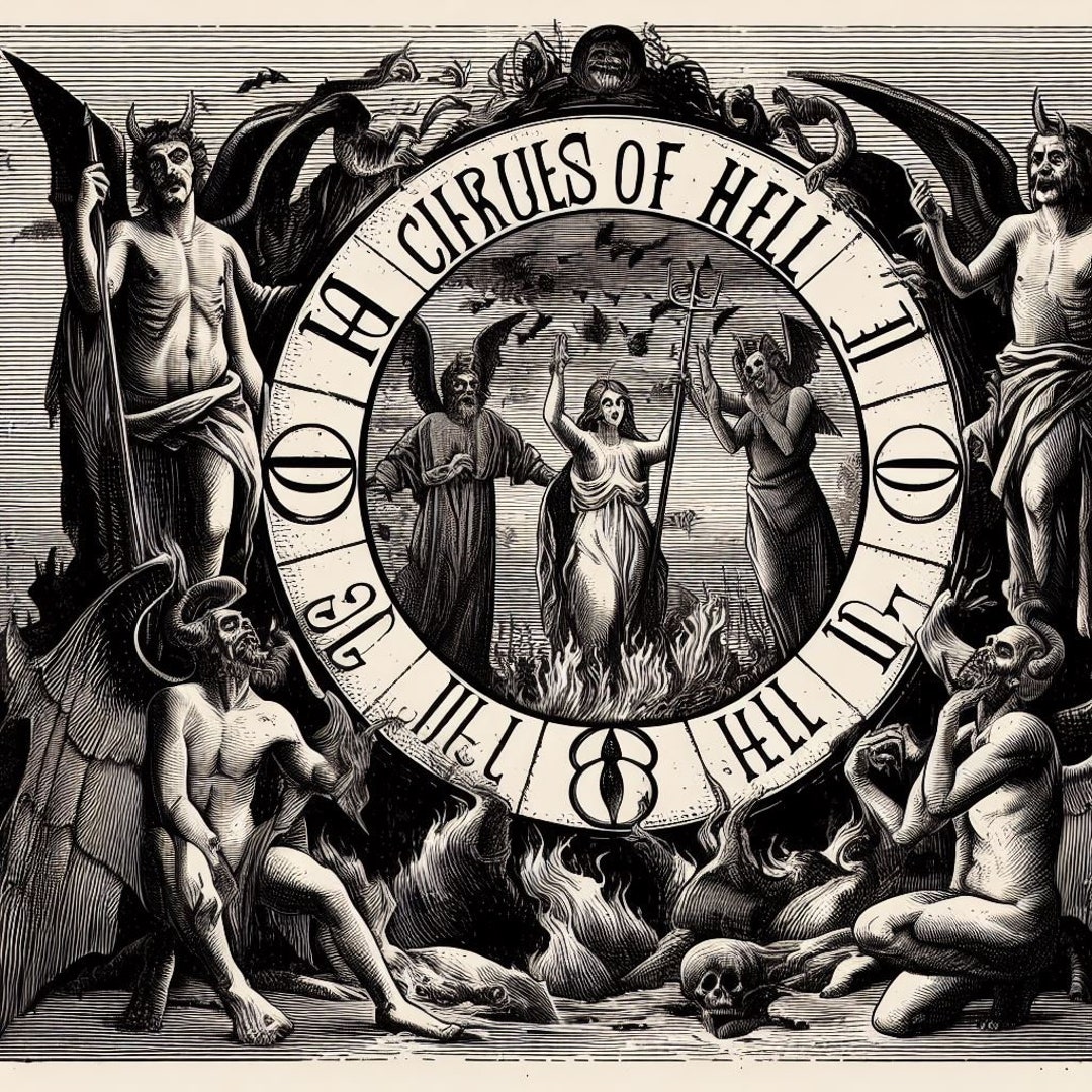 9 Circles of Hell 3 - Etsy