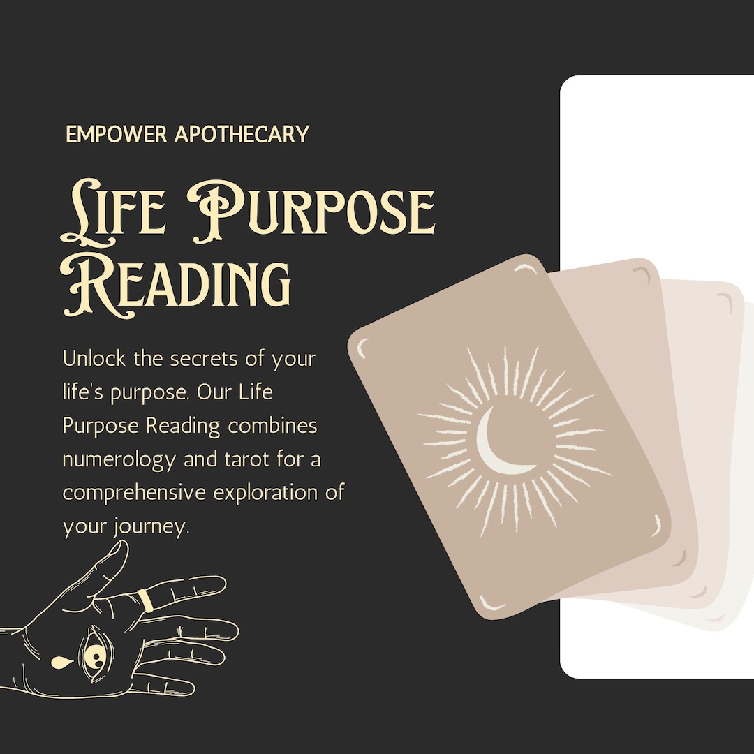 Life Purpose Tarot Reading | Numerology & Tarot | Essence Card + 9-card ...