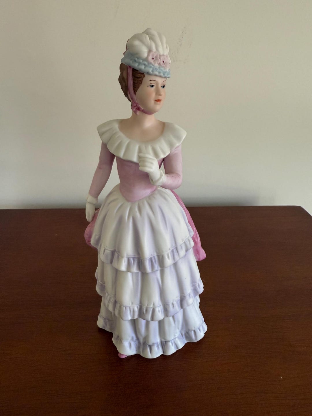 Homco Porcelain #1431 Victorian Lady Figurine - Etsy