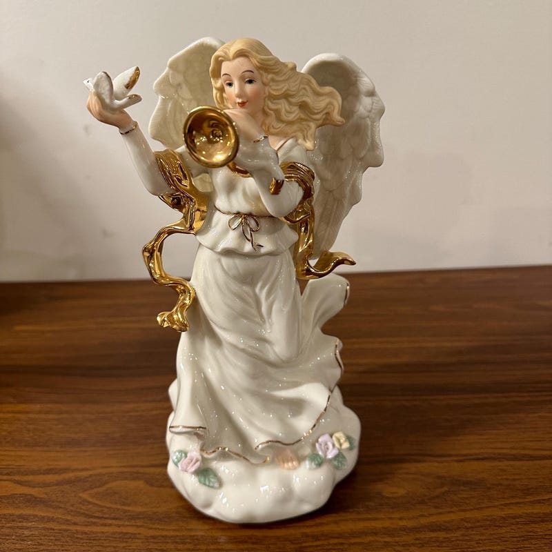 Porcelain Angel - Etsy