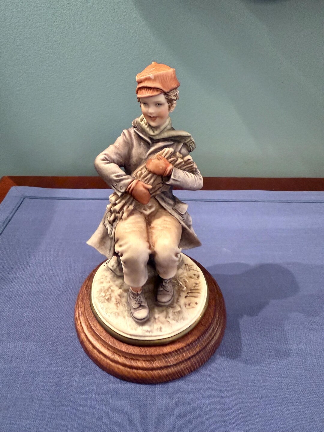 Vintage İtaly Capodimonte Bruno Merli Figurine. - Etsy