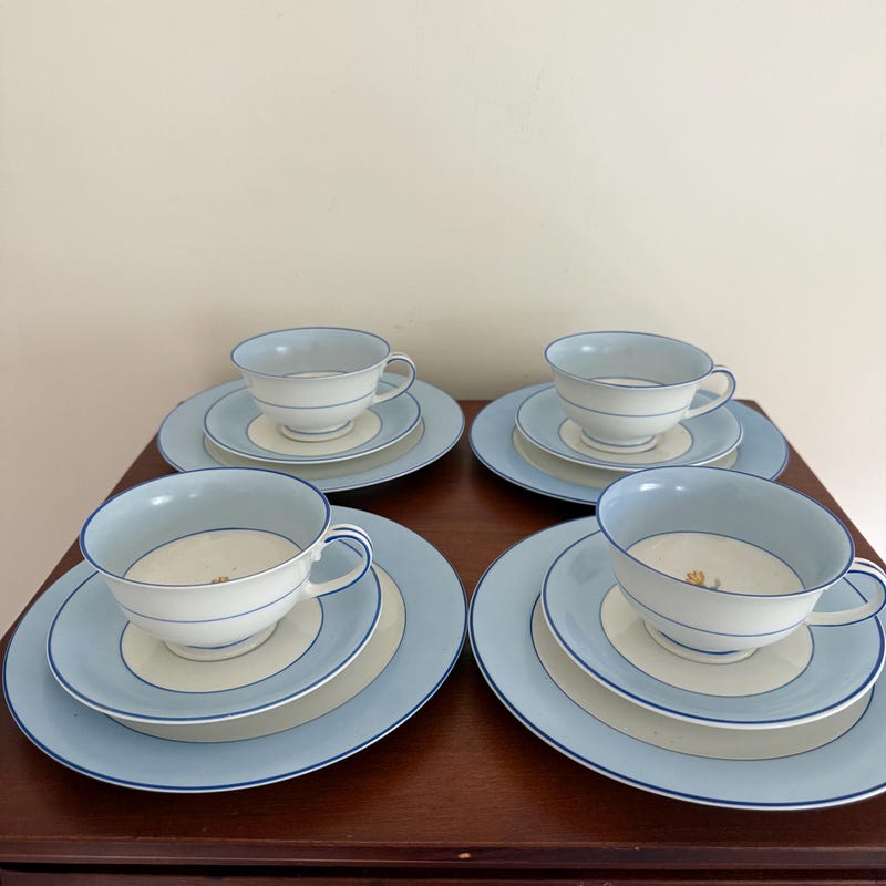 Bohemia Porcelain Tea Set - Etsy