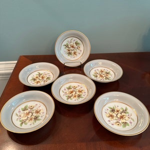 Vintage Noritake Set of 6 Fruit Bowl Set - Etsy