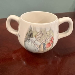 Wedgwood Etruria Barlaston Peter Rabbit 2 Handle Cup Mug - Etsy