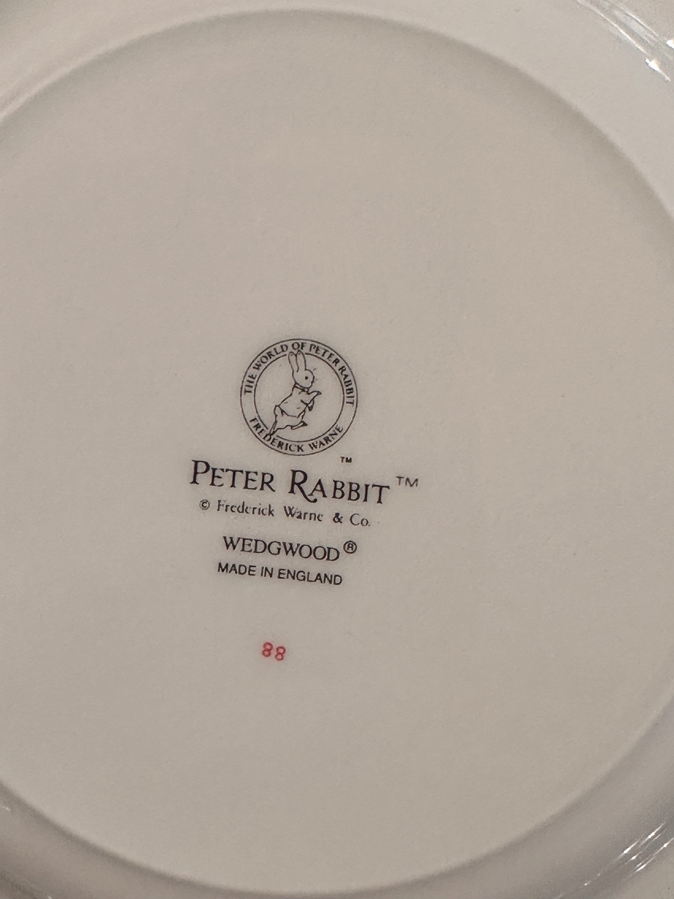 Wedgwood Peter Rabbit Plate - Etsy
