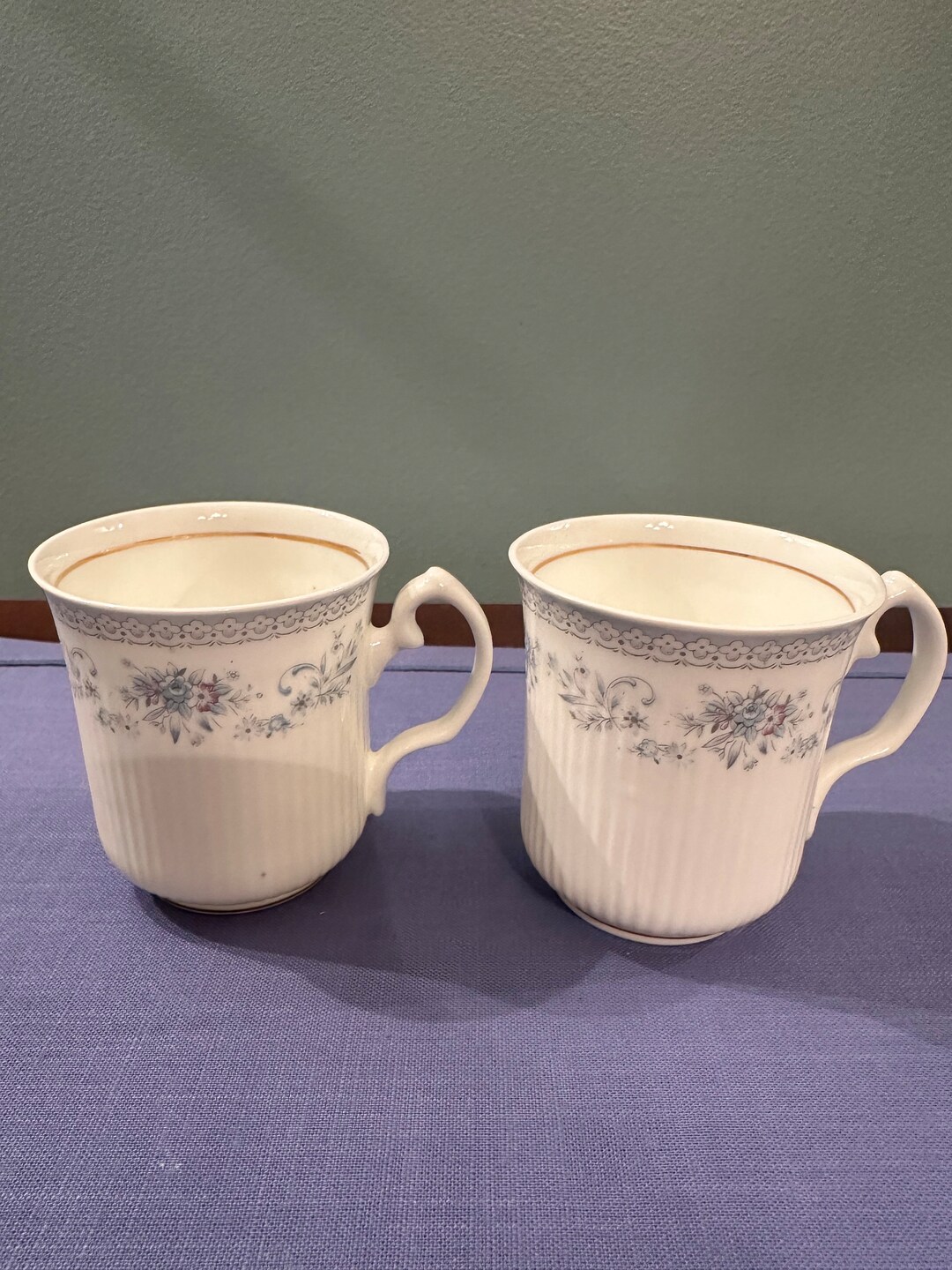 Vintage Hitkari Set of 2 Bone China Tea / Coffee Mug . - Etsy