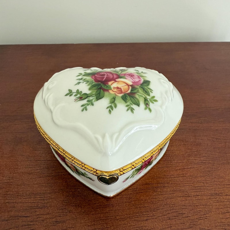 Country Rose Wooden Box - Etsy