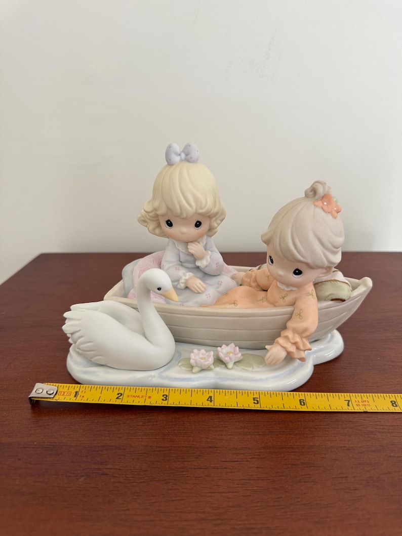 Precious Moments “sharing Our Time is so Precious “ #456349 Figurine - Etsy