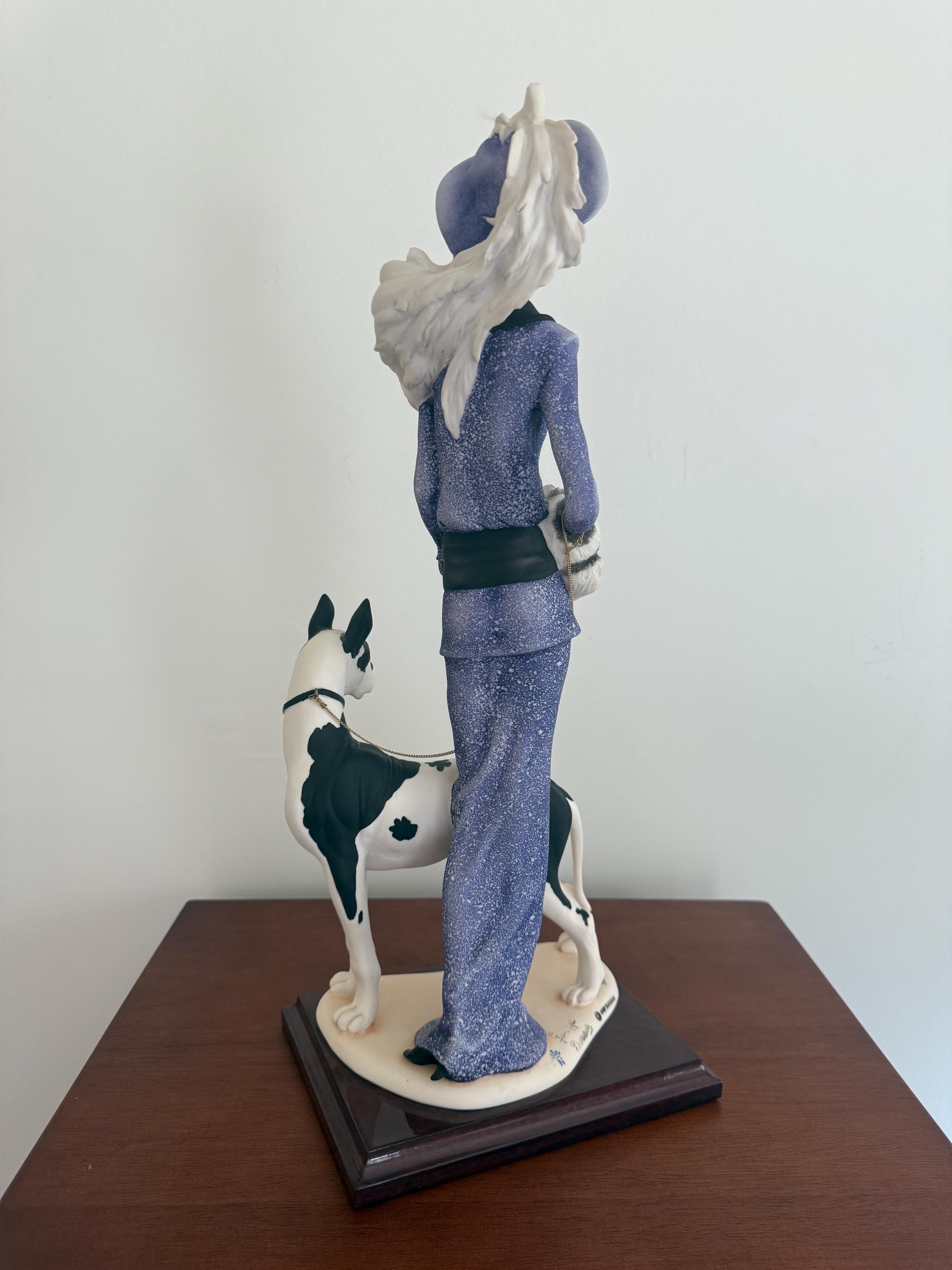 Giuseppe Armani Lady With Dane Figurine, Limited Edition - Etsy