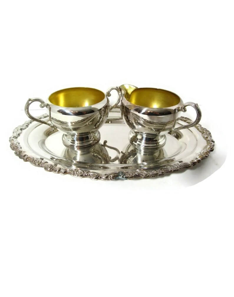 Vintage Oneida Silver Plate Royal Provincial 3 Piece Dessert Set in ...