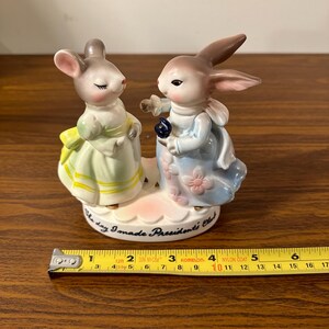 Avon Precious Moments Collection Bunny Rabbit Figurine - Etsy