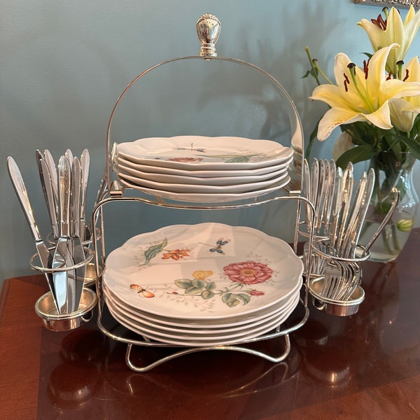 Silver Buffet Server - Etsy