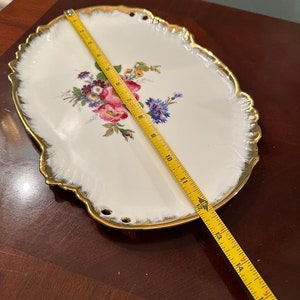 Vintage Porcelain Tray-serving Plate - Etsy