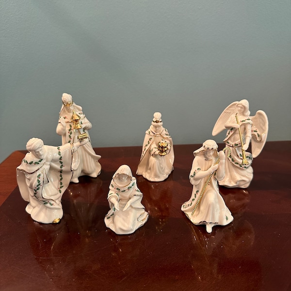 Lenox Nativity Set - Etsy