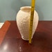 Lenox Masterpiece Collection Porcelain Vase Raised Flowers Gold Trim 7. ...