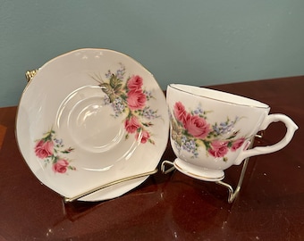Duchess Romana Bone China Tea Cup and Saucer - Etsy