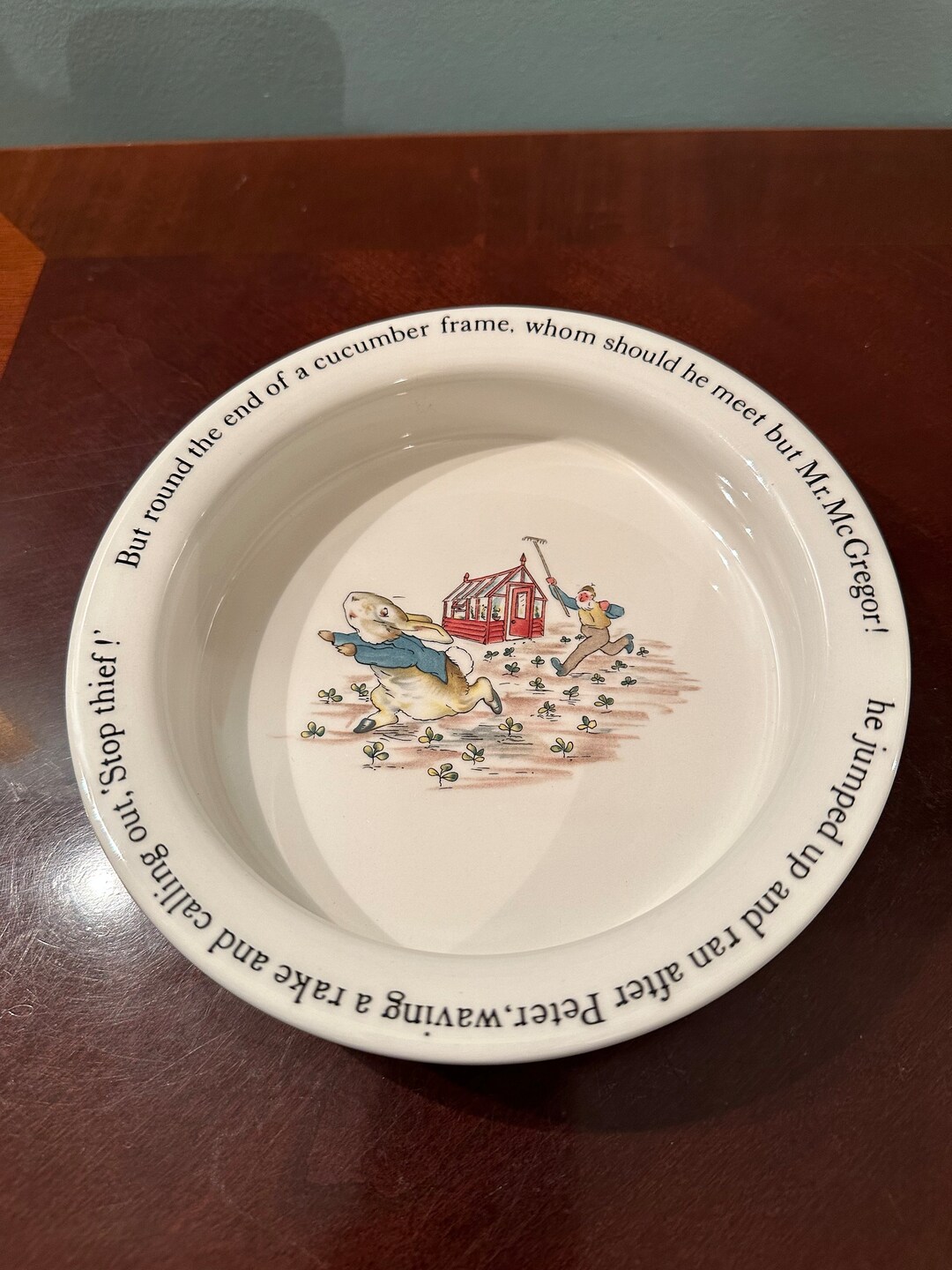 Wedgwood Peter Rabbit Bowl - Etsy