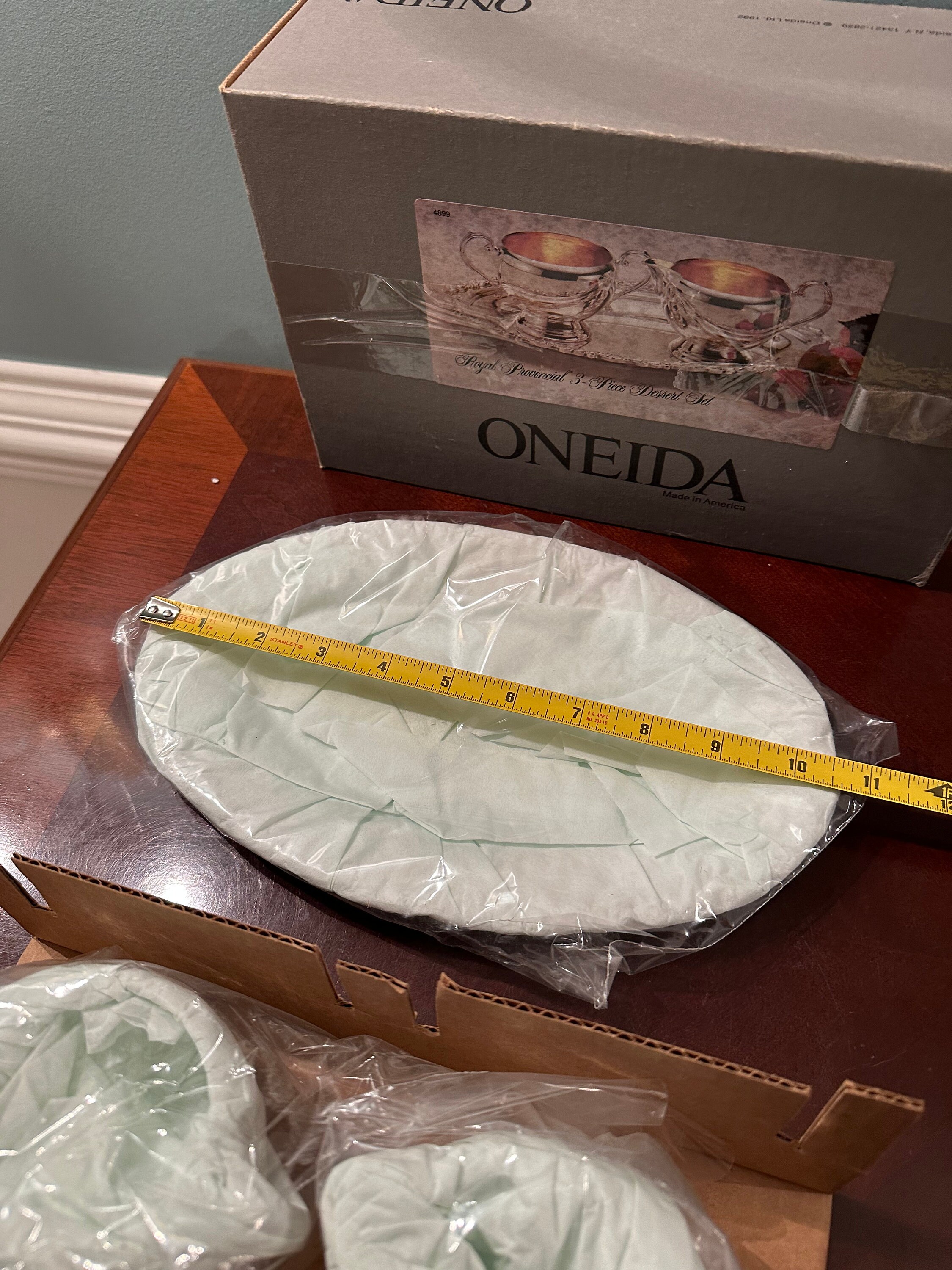 Vintage Oneida Silver Plate Royal Provincial 3 Piece Dessert Set in ...