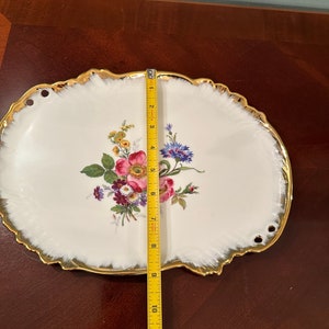 Vintage Porcelain Tray-serving Plate - Etsy
