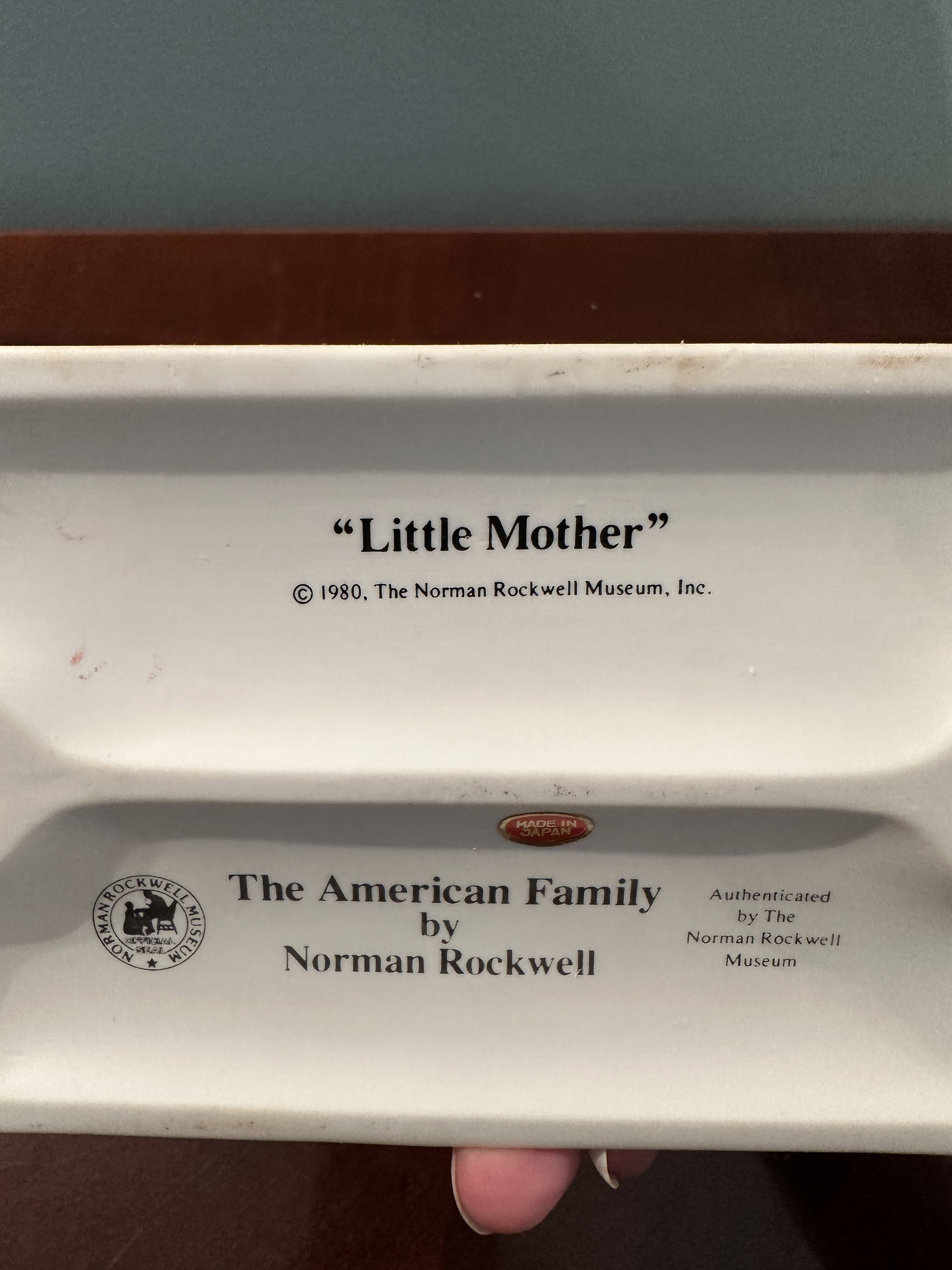 Norman Rockwell little Mother Figurine - Etsy