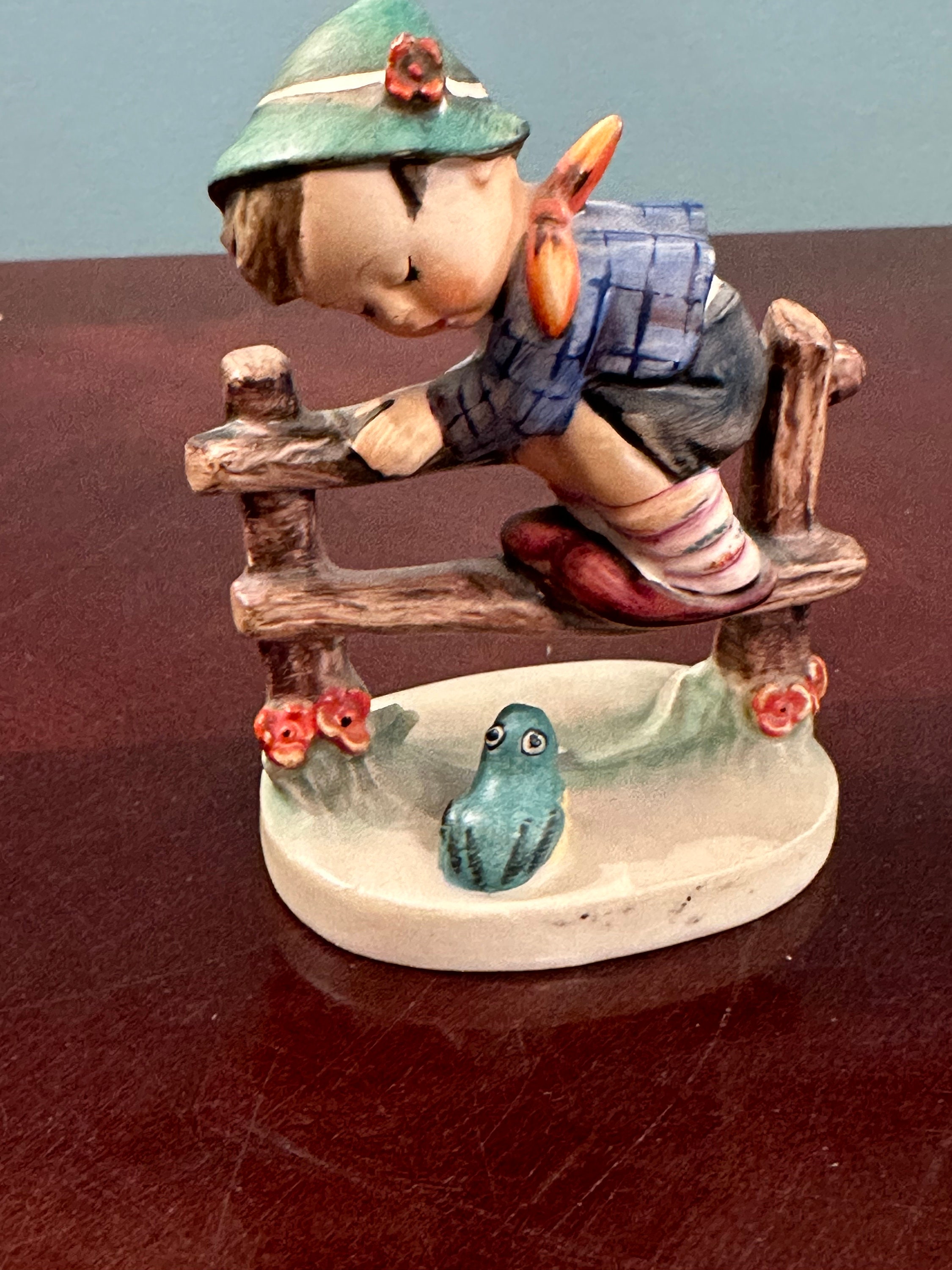 Goebel Retreat to Safety Boy With Frog Figurine - Etsy