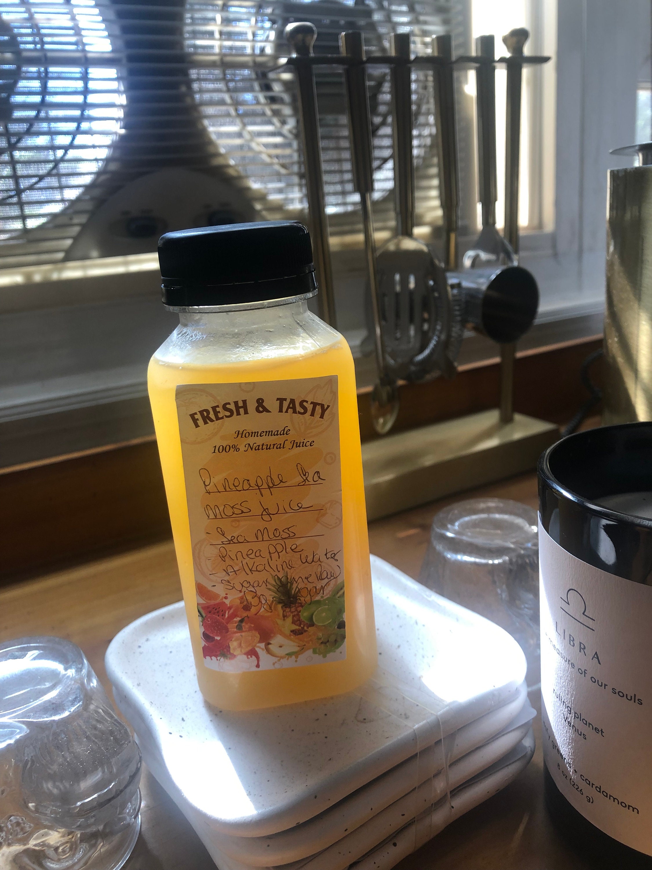 Sea Moss Pineapple Juice- Cold Pressed-detox Juice - Etsy