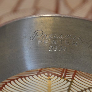 Vintage Preisner Pewter Cuff Bracelet - Etsy