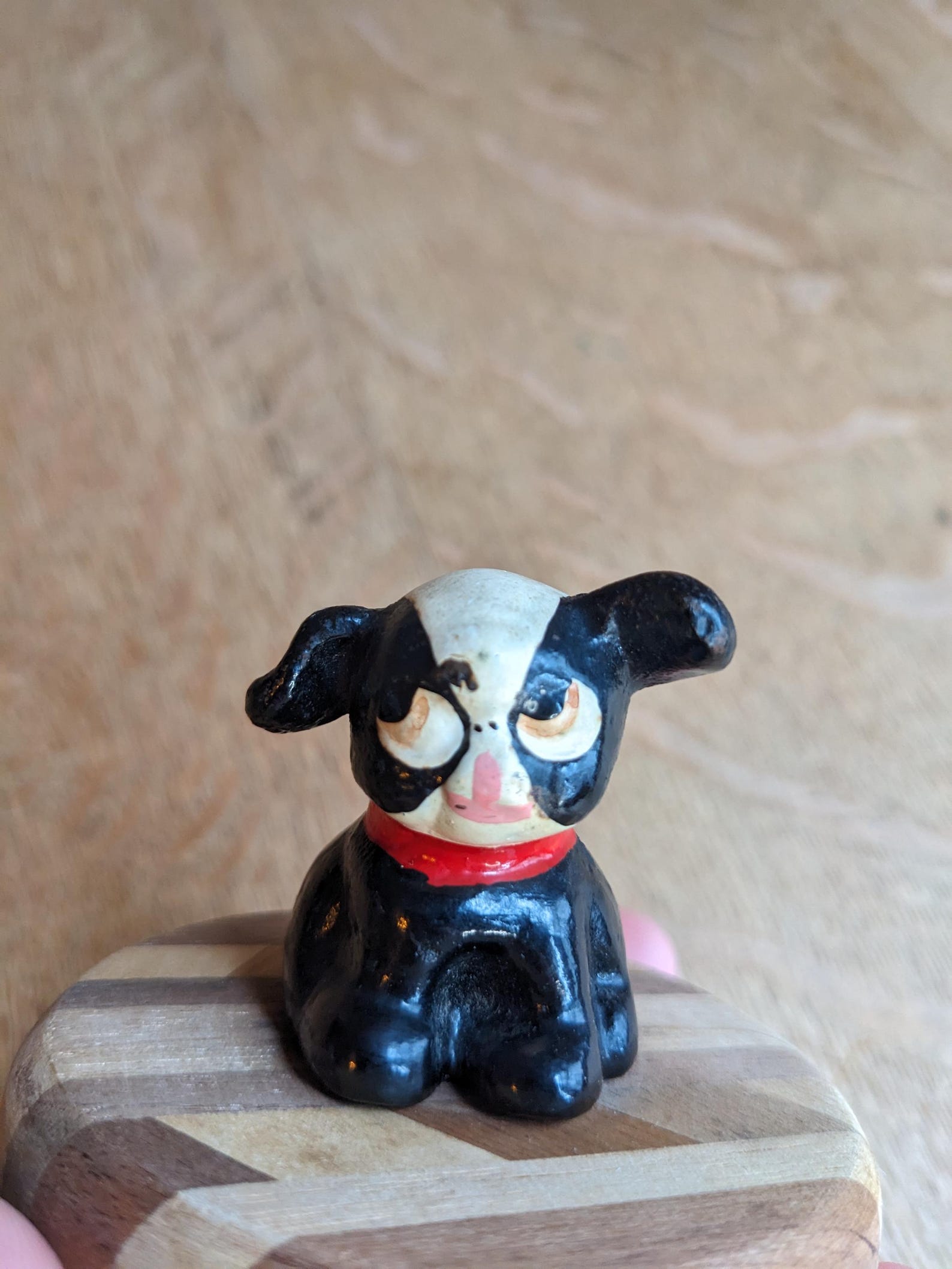 Antique Hubley Boston Terrier Dog Cast Iron Toy Paperweight Statue ...