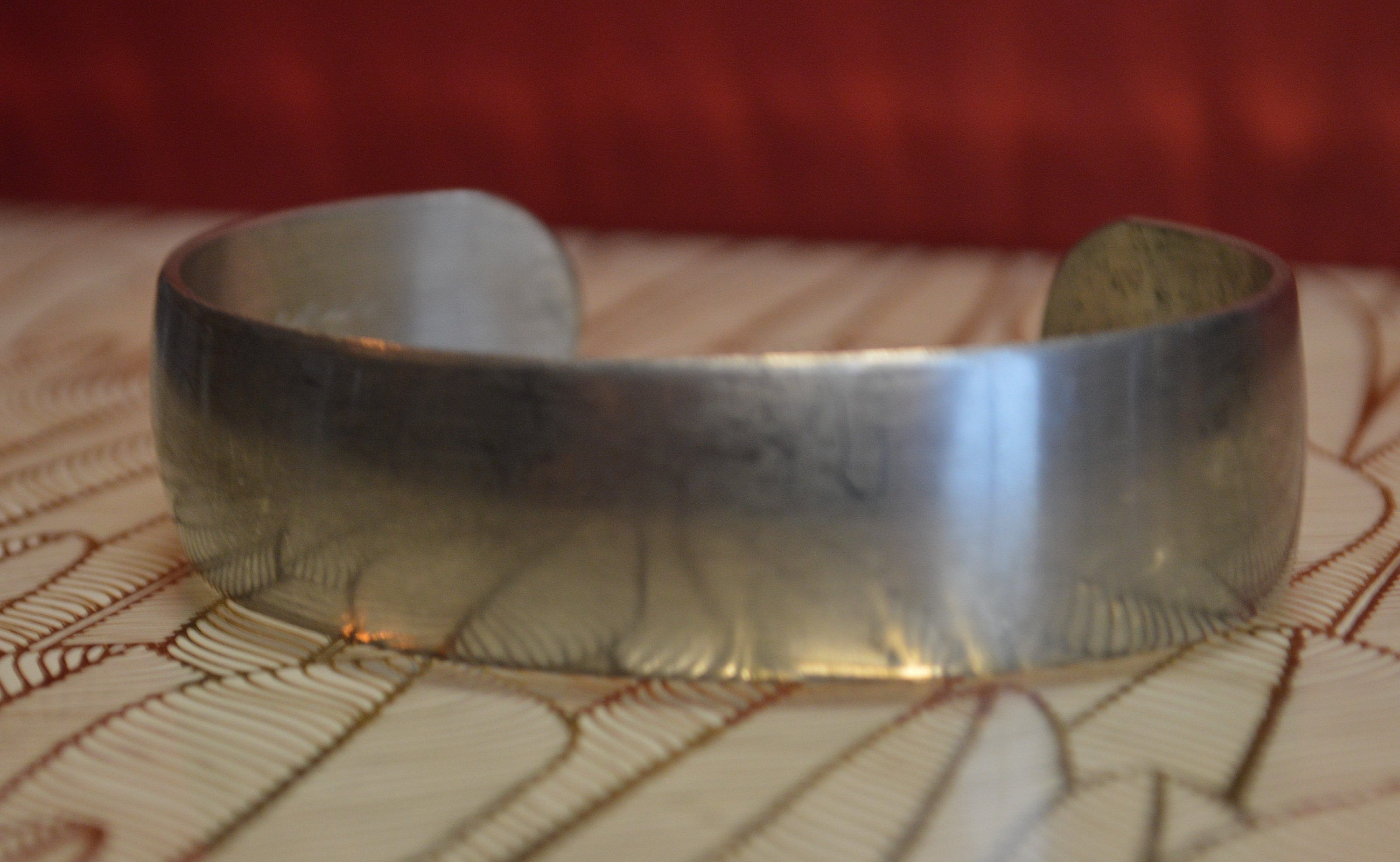Vintage Preisner Pewter Cuff Bracelet - Etsy