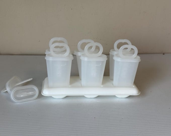 1970's Tupperware Ice Pops Mold, Vintage Popsicle Set, Tups Molds With ...