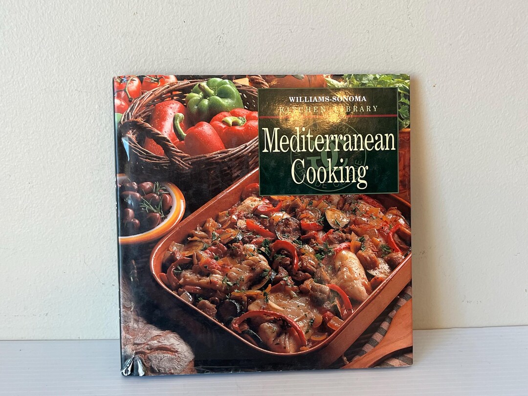 Vintage Mediterranean Cooking by Williams-sonoma, 1997 Cookbook - Etsy