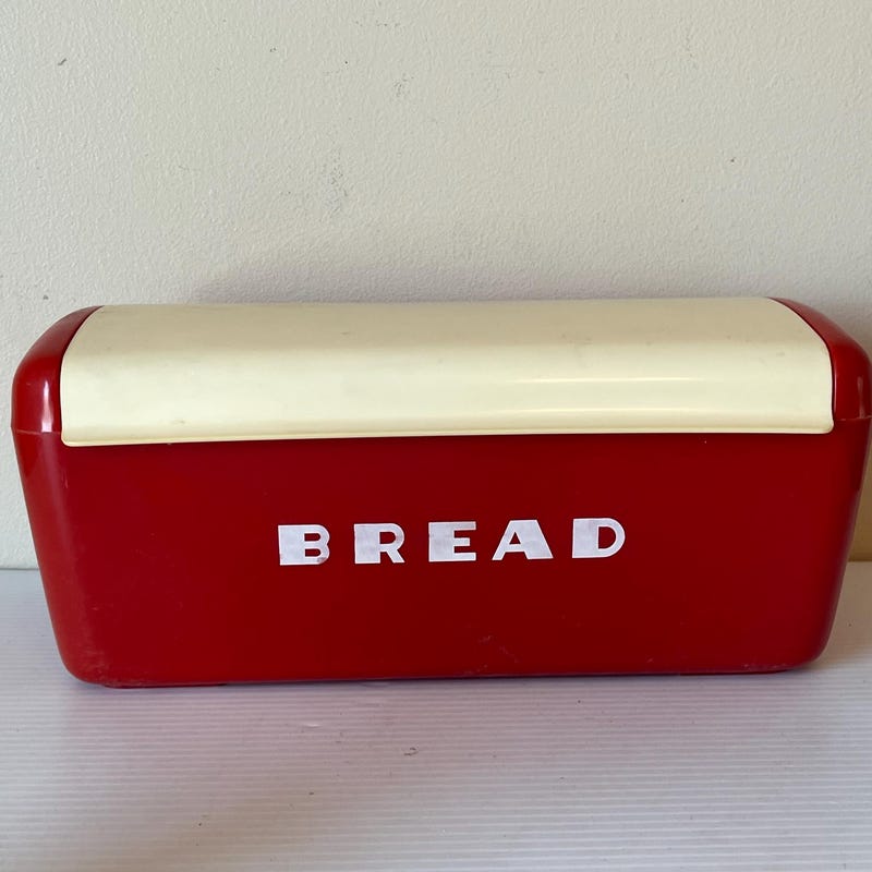 Vintage Breadbox - Etsy
