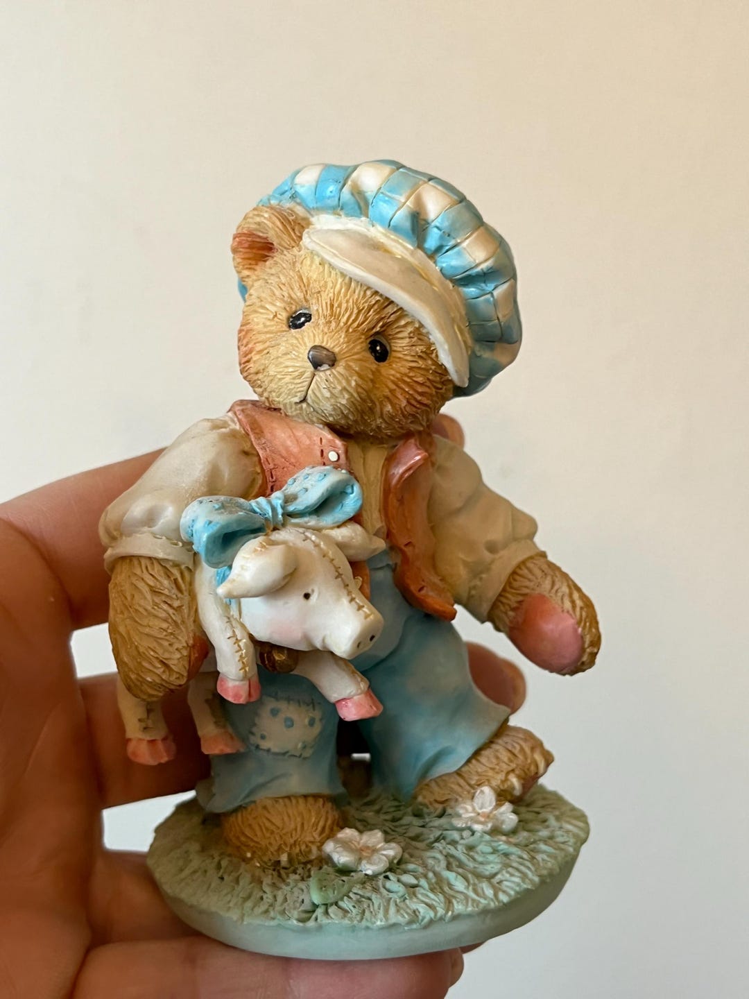 Retro Cherished Teddies Figurine, Tom Tom the Pipers Son, Collectible ...