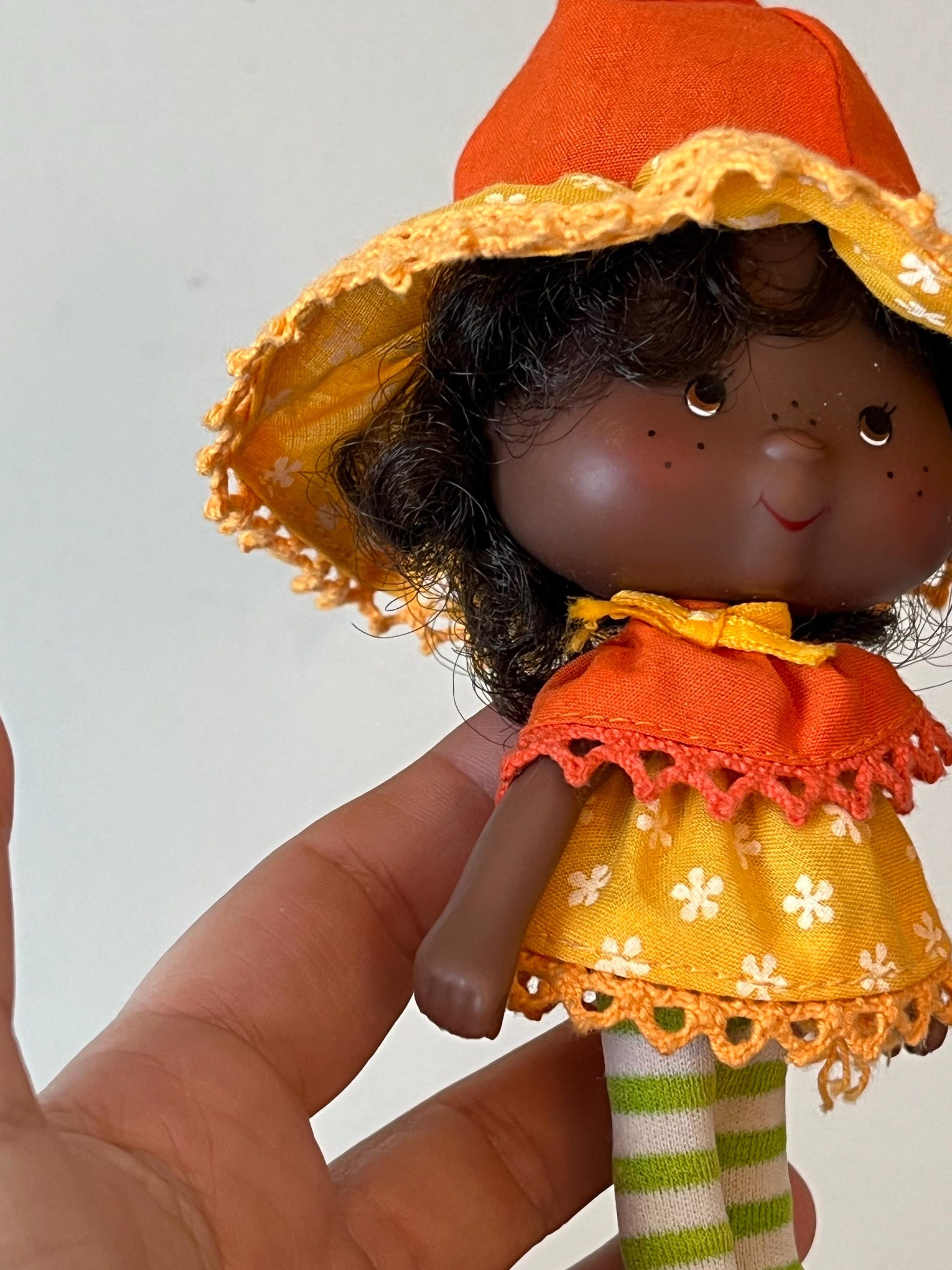 Vintage Strawberry Shortcake Orange Blossom Doll, 5 Inch Collectible ...