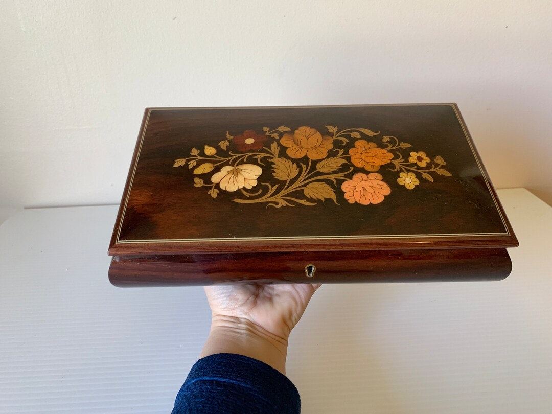 Birks Music Box and Jewelry Chest, Jewelry Organizer, Music Storage Box ...