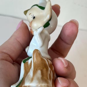 Vintage Pixie Elf With Banjo Figurine, 1950's Japanese Collectible, Elf ...