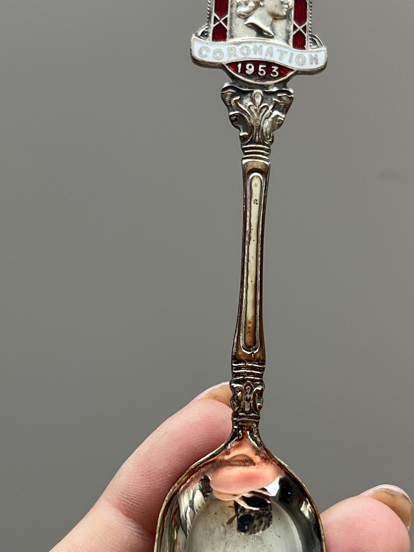 Queen Elizabeth II 1953 Coronation Spoon, Collectible Silver Spoon ...
