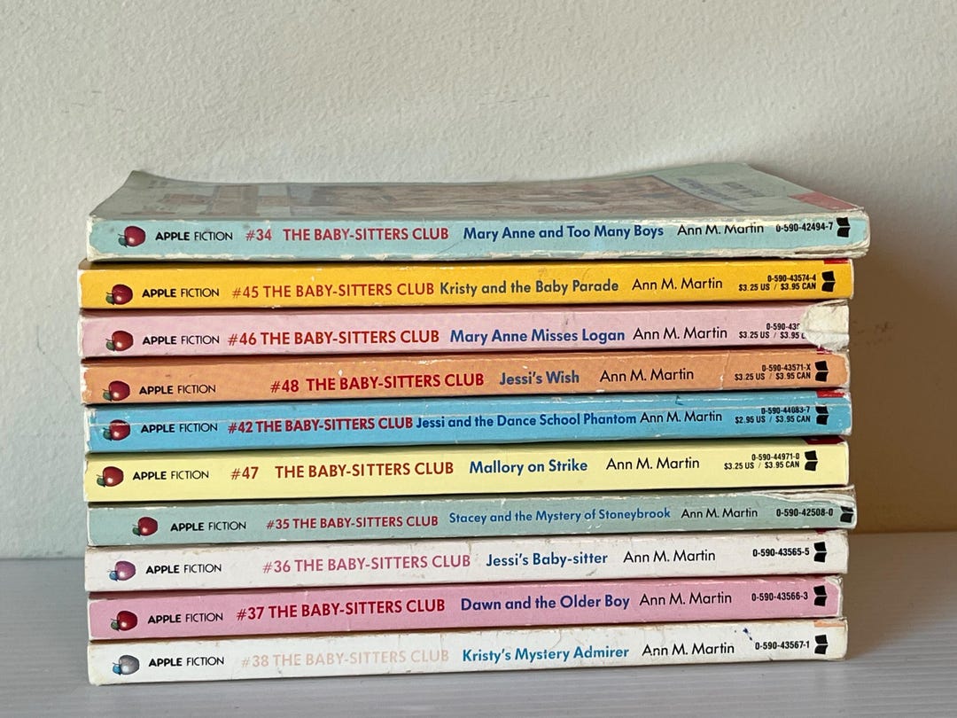 The Baby-sitters Club 90s Original Chapter Books, Ann M Martin, 90s ...