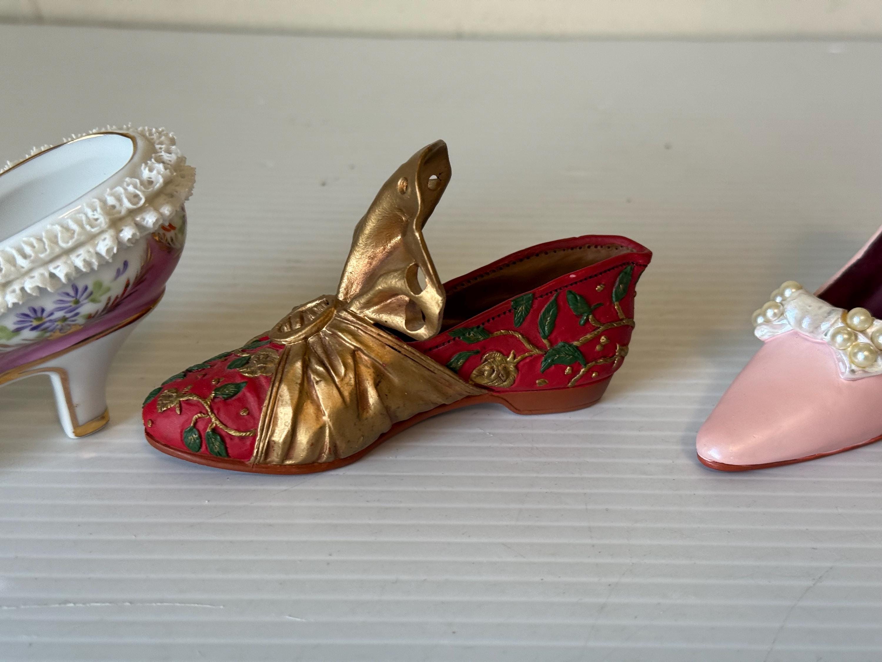 Miniature Shoe Figurines, Collectible Display Shoes - Etsy
