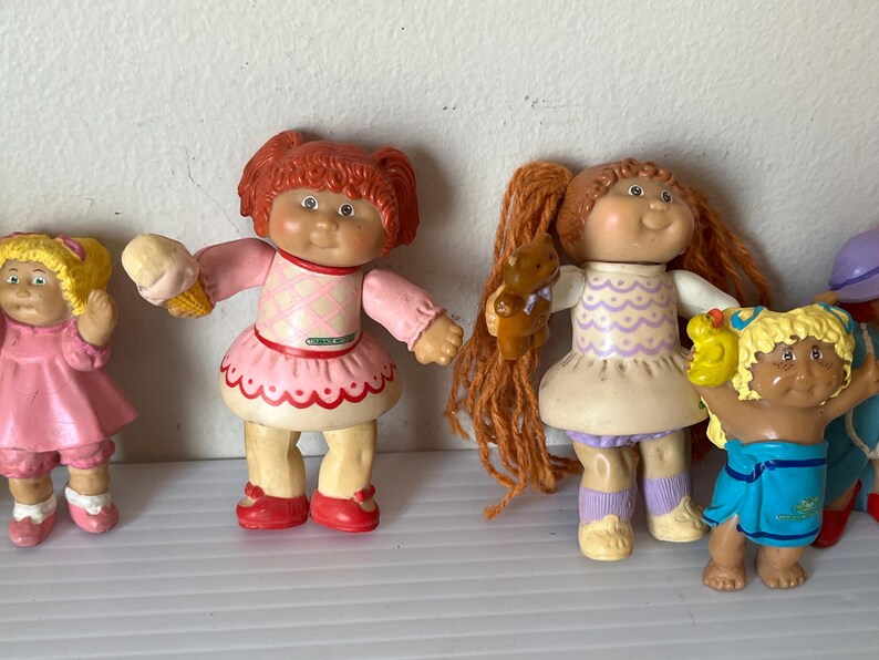 Vintage Cabbage Patch Kids PVC Figurines, 1980s-90s Collectible Toys - Etsy