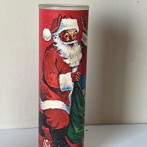 Vintage 1985 KFC Santa Claus Candle Toy, Happy Holidays Memorabilia ...