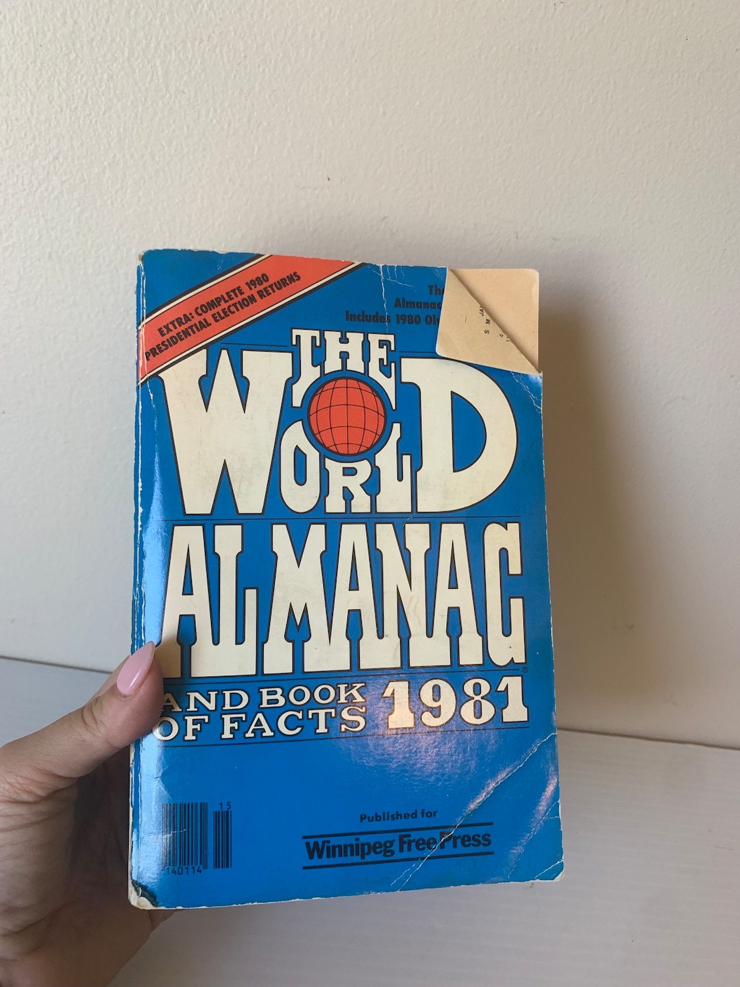 Vintage 1981 World Almanac Book of Facts, Christmas Gift for Him - Etsy