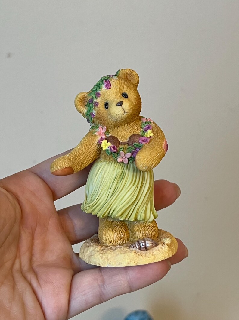 Vintage Cherished Teddies Leilani Tahiti Statue, Across the Seas ...