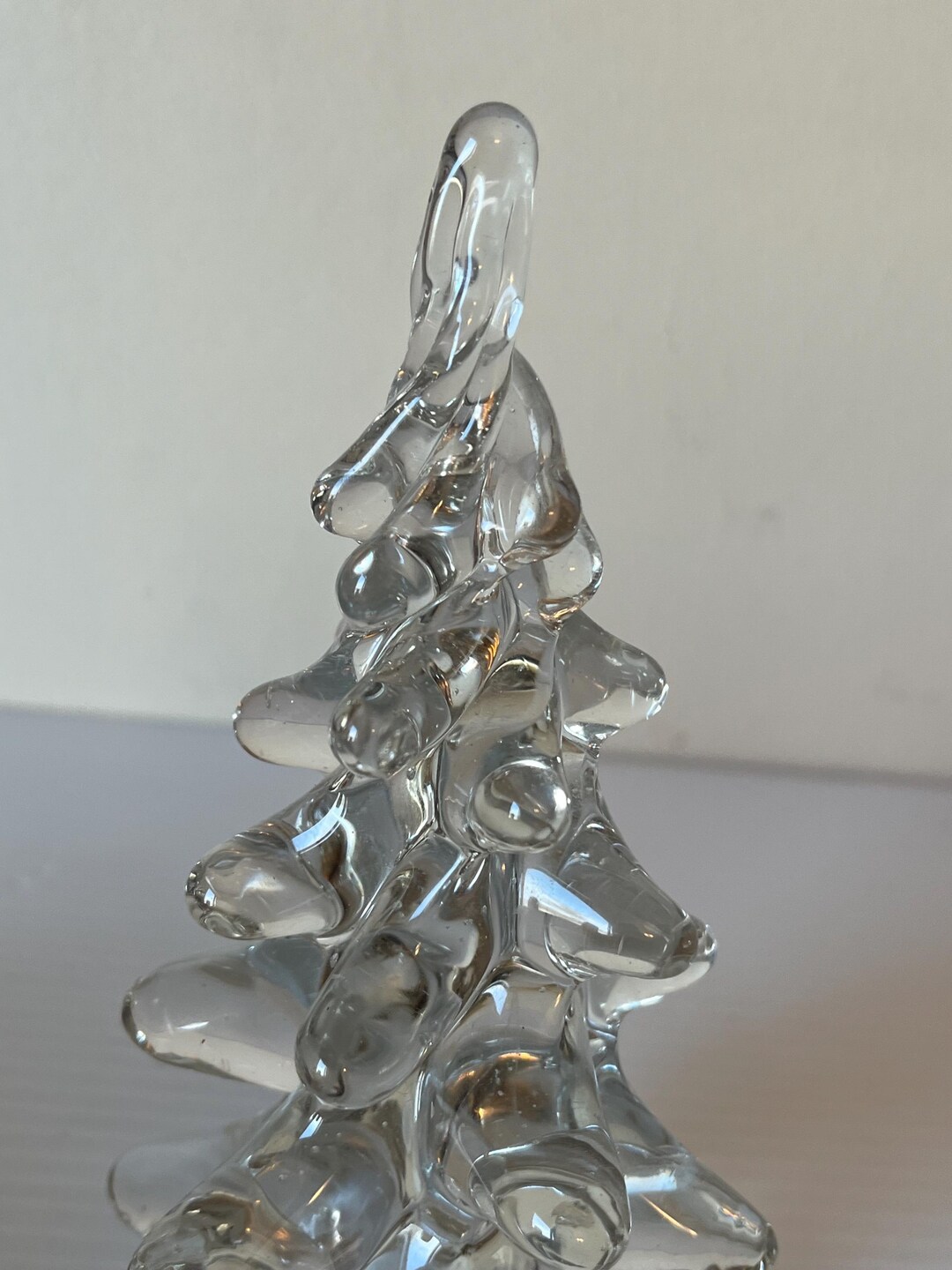 Vintage Glass Christmas Tree 6", Collection Display, Holiday Décor ...