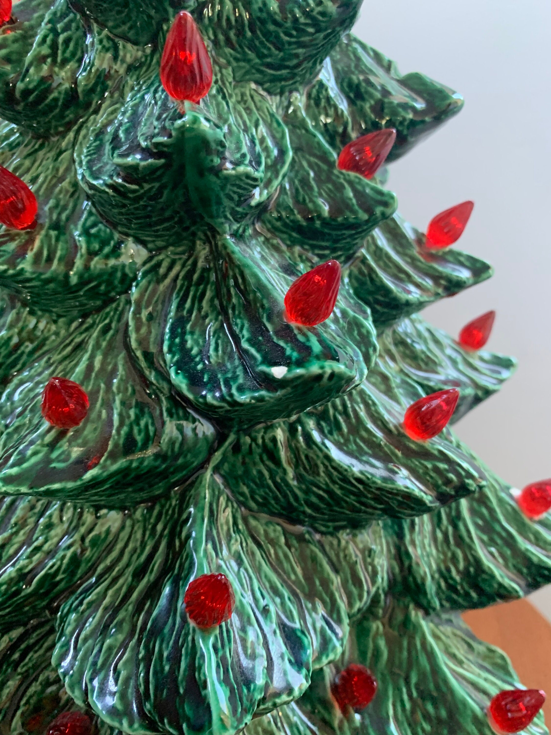 Vintage Ceramic Tree, 1970s Christmas Tree, Ceramic Christmas Tree ...