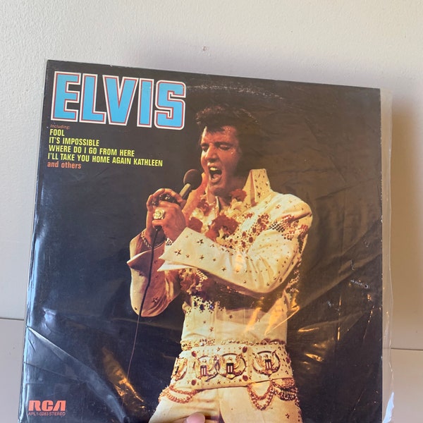 Elvis Presley Vinyl - Etsy